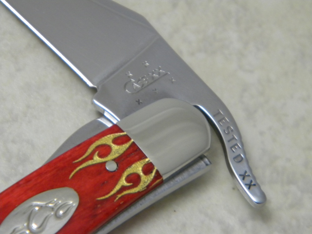 Case XX USA 2005 Flamed Red Bone 61953 L SS Orange County Choppers ...