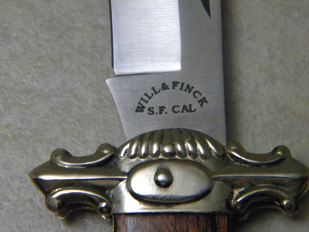 Will & Finck S.F. CAL Stainless Steel Japan UC527 Wood Horse Head ...
