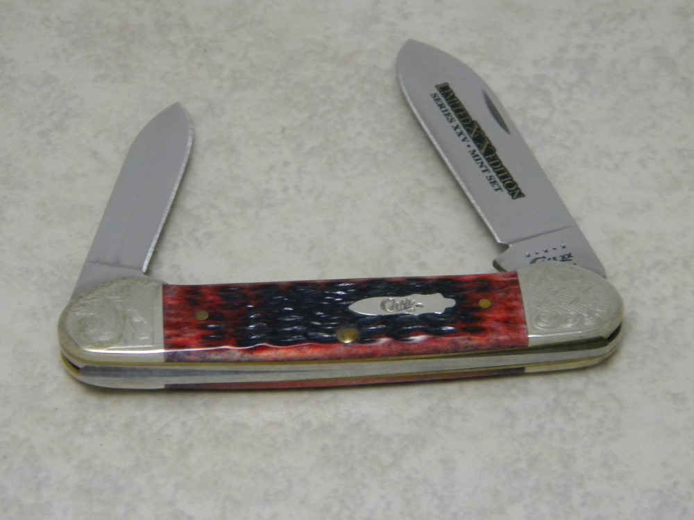 Case XX USA Limited Edition 62131 Bone Canoe Knife 2000