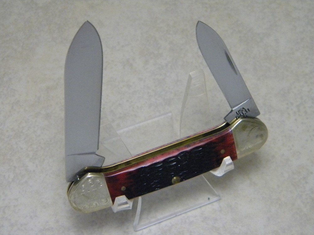 Case XX USA Limited Edition 62131 Bone Canoe Knife 2000