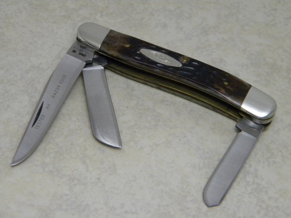 Case XX USA 10 Dot (1980) Bone 6318 HP SSP Tested XX Razor Edge ...