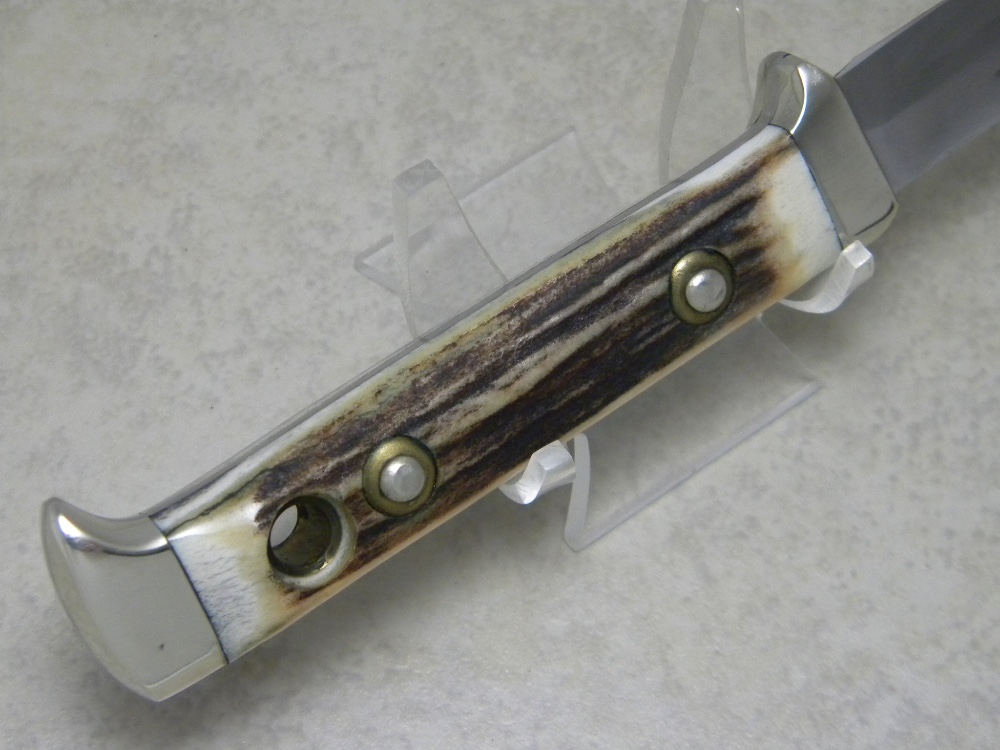 Puma Solingen Germany No. 6383 "Puma Buddy" Stag Fixed Blade Sheath ...