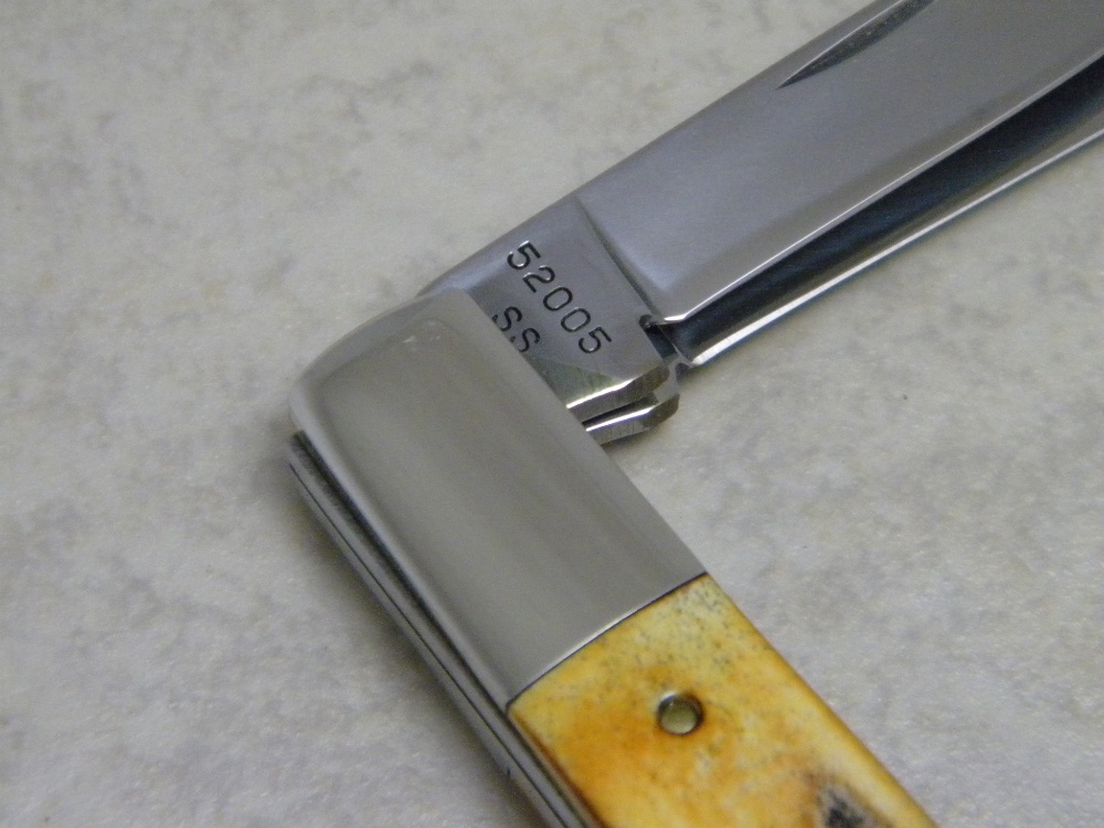 Case XX USA Stag 52005 SS "Case XX Tested Centennial 1889-1989" Razor ...