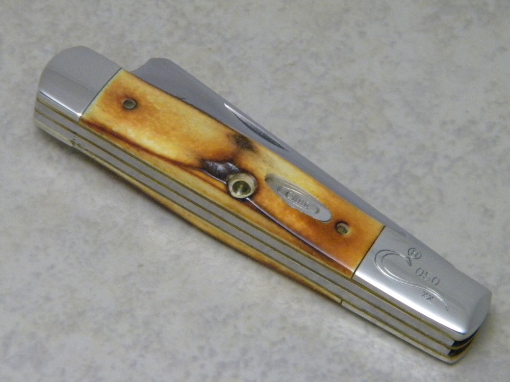 Case XX USA Stag 52005 SS "Case XX Tested Centennial 1889-1989" Razor ...