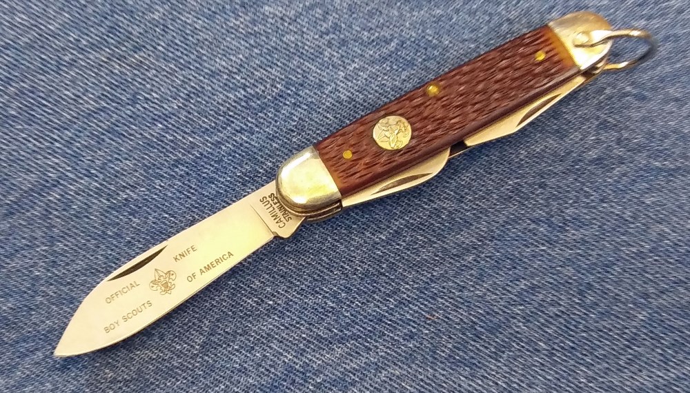 Camillus Official BSA Stainless Steel Scout Knife