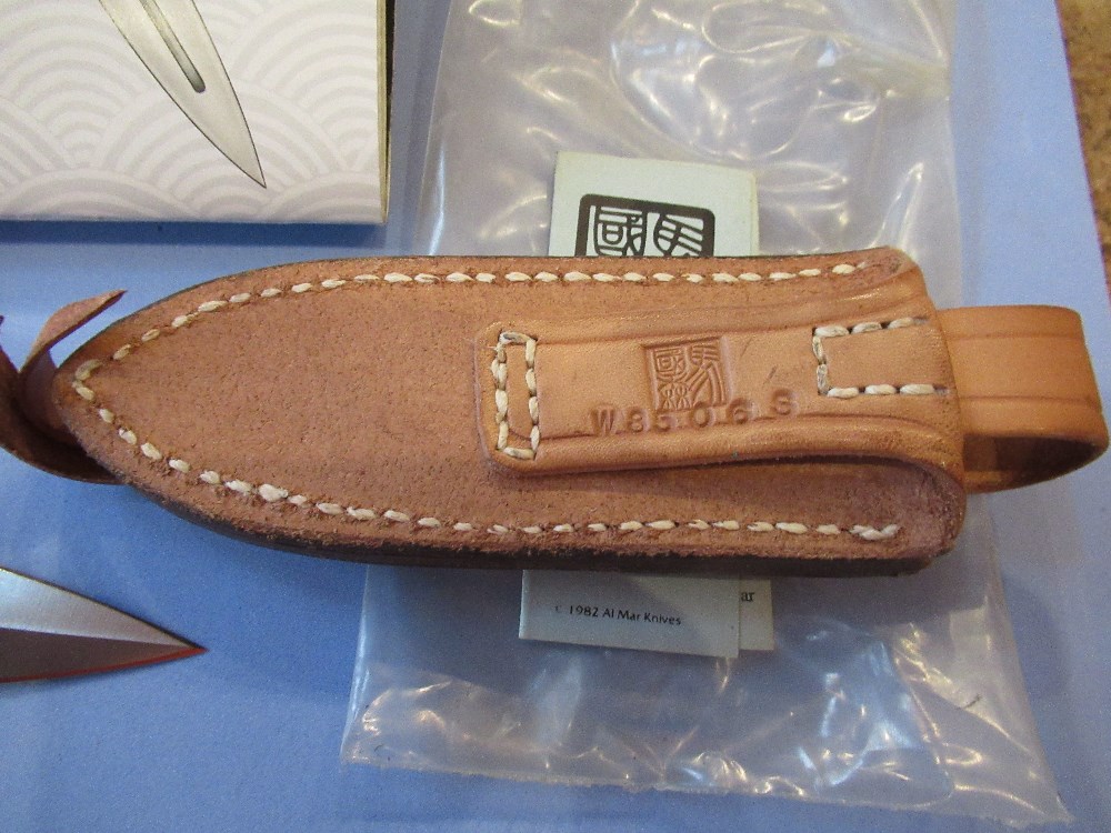 AL-Mar Push Dagger Early 80's Model 8506 Snubby