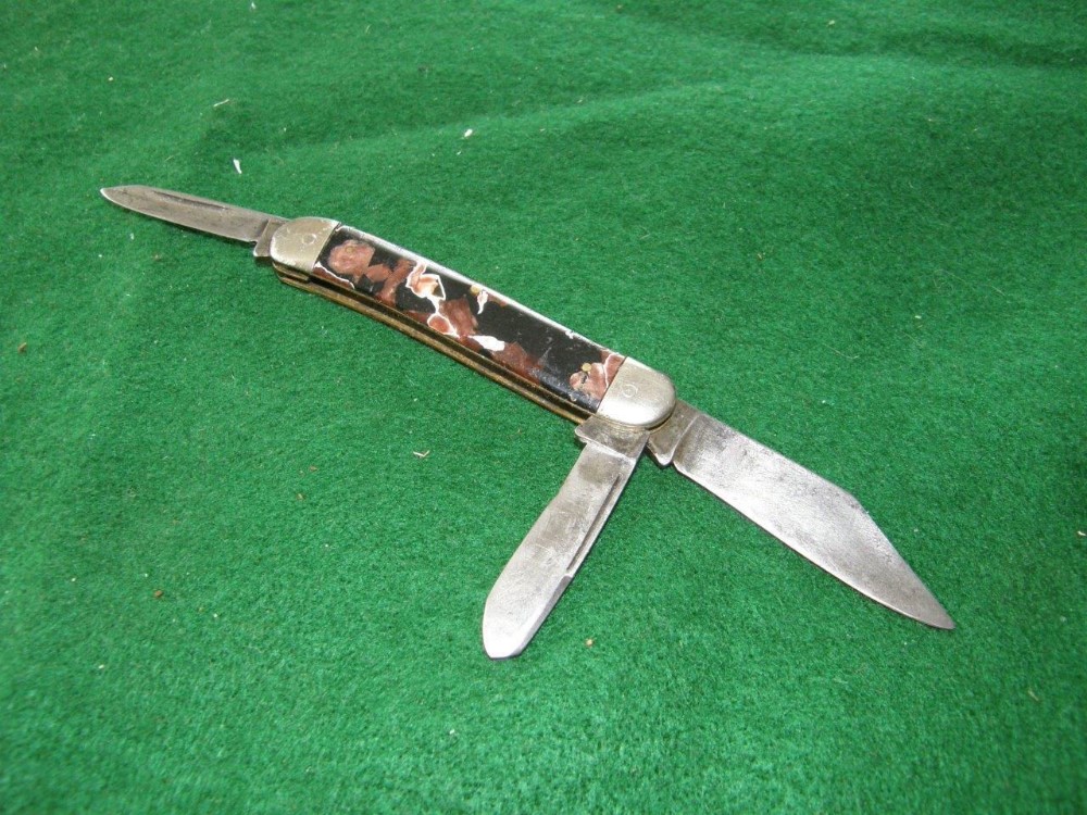 Vintage Three Blade Knife Imperial