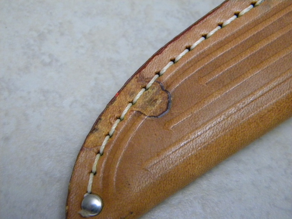 Case XX USA 1965-69 Stacked Leather 316-5" Tested XX Razor Edge Fixed ...