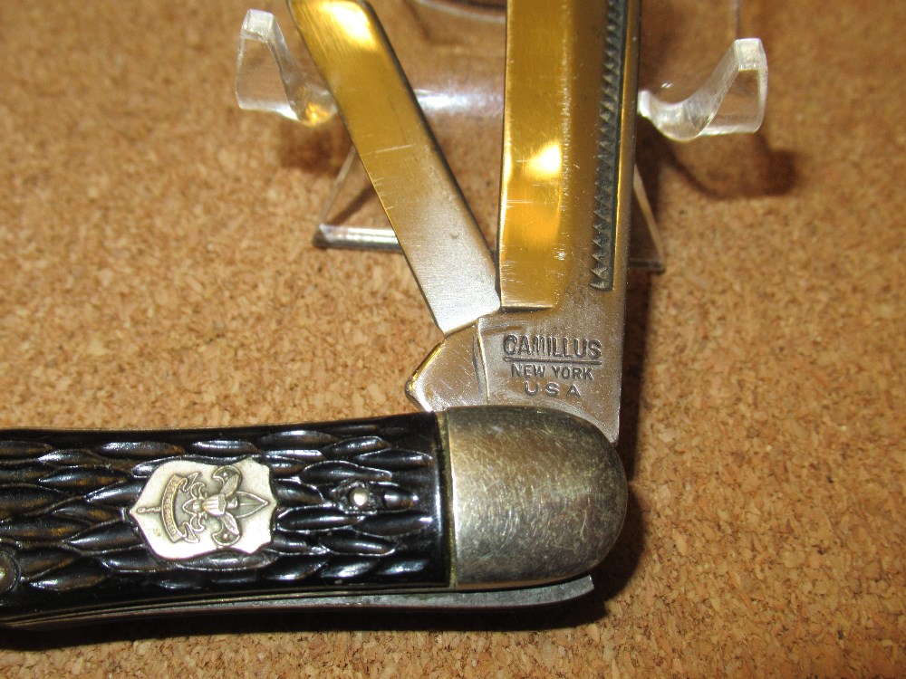 Camillus Scout Knife 3 Blade Whittler