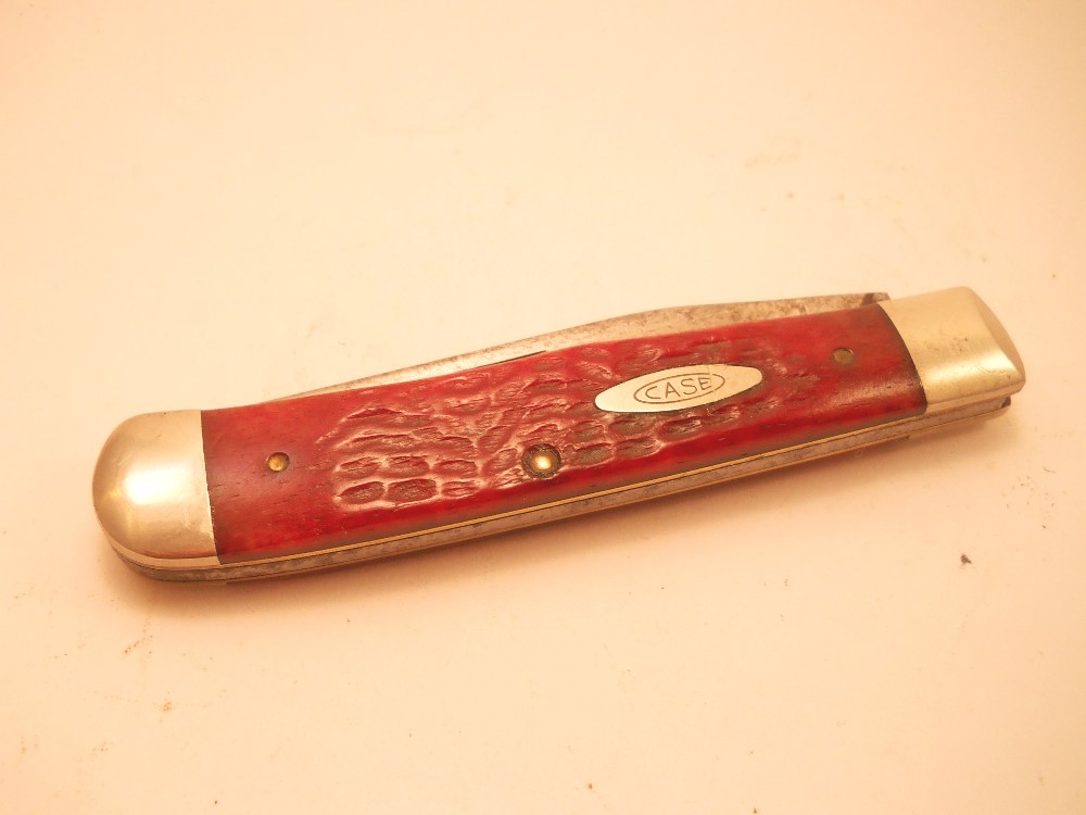 Case 6154 Trapper Knife 1980's Roger's Bone