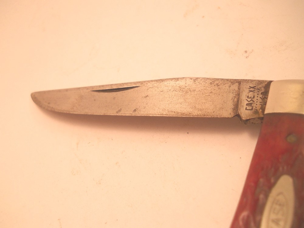 Case 6154 Trapper Knife 1980's Roger's Bone