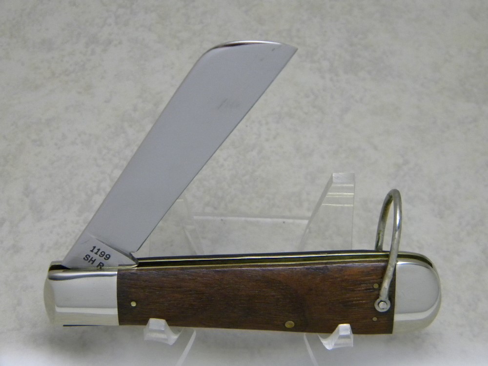 Case XX Stainless USA 6 Dot (1974) Wood 1199 SH R Case XX Whaler Knife