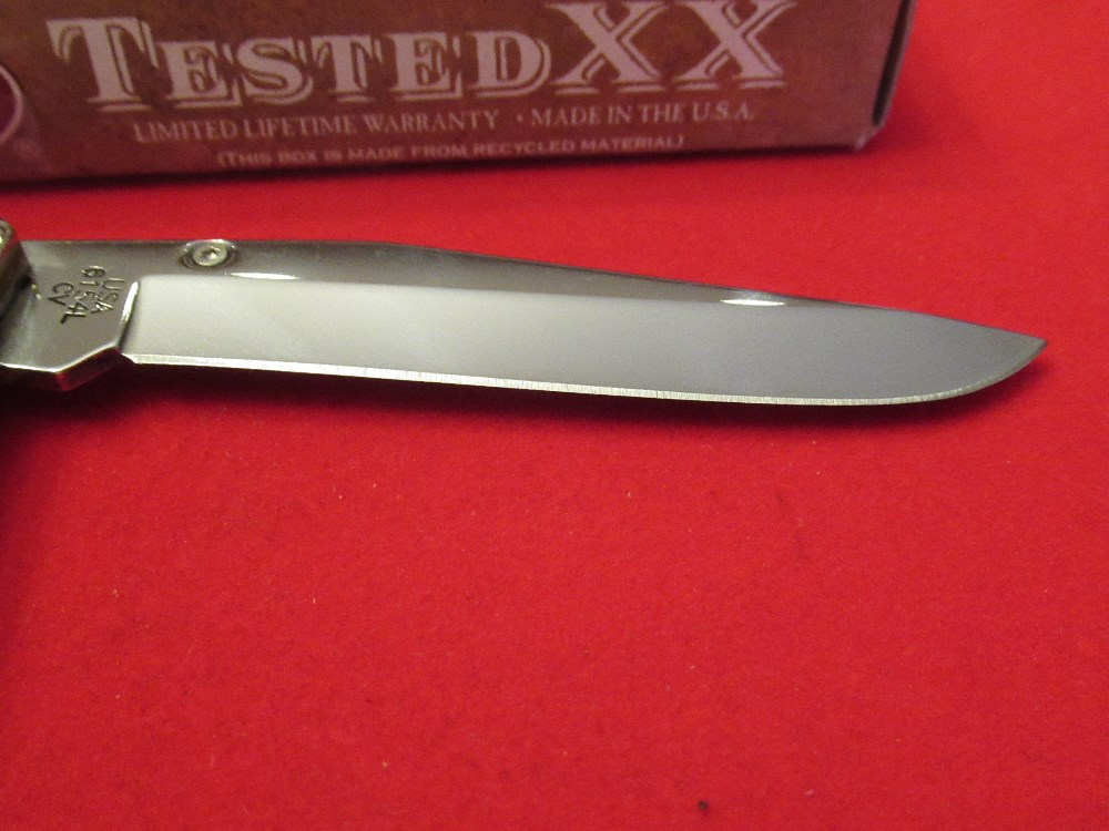 Case XX Chestnut Bone Trapper Lock Pattern 6154 L CV