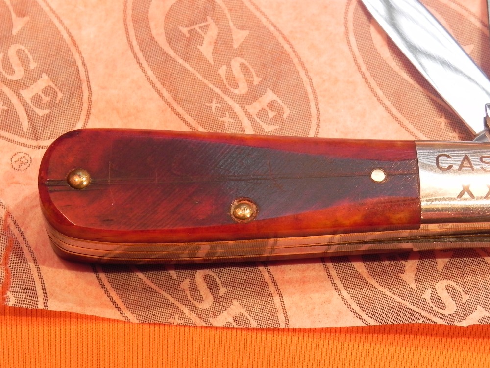 1965-69 Case xx One Arm Razor Barlow MDL 62009R Pocket Knife w ...