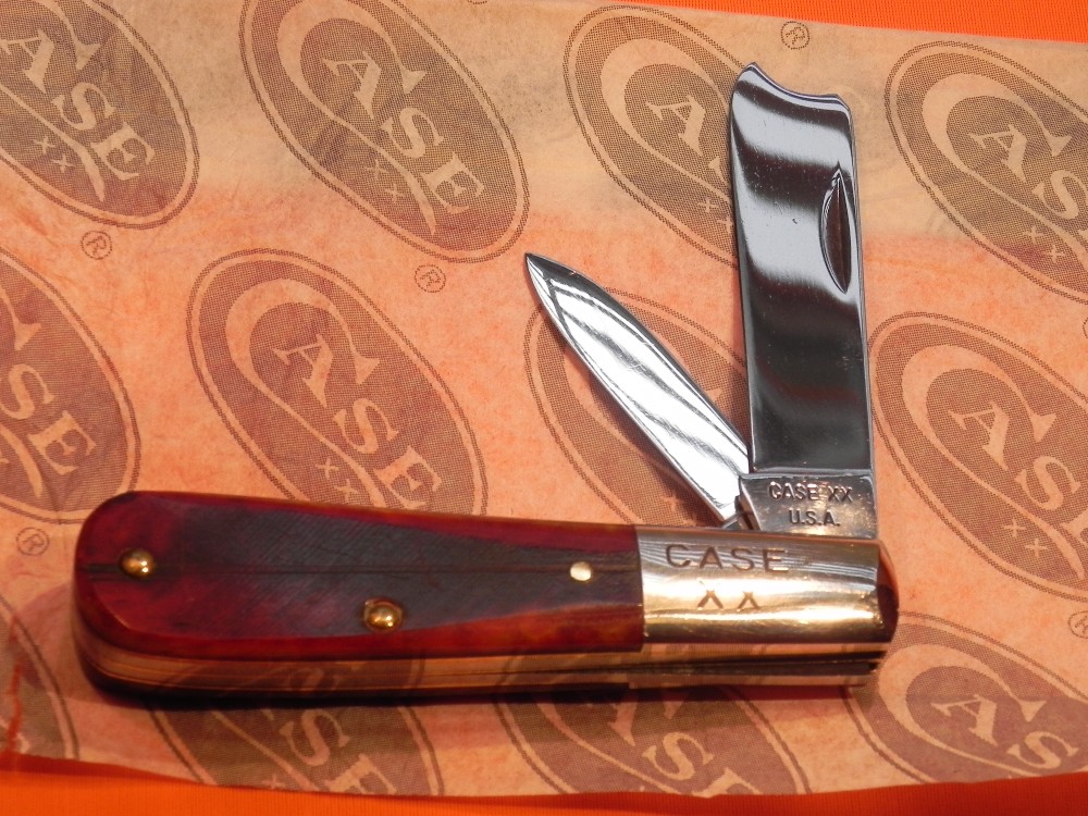 1965-69 Case xx One Arm Razor Barlow MDL 62009R Pocket Knife w ...