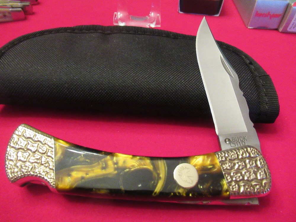 Custom Buck 110 Auto Painted Pony Designs By Michael Prater Proto Type