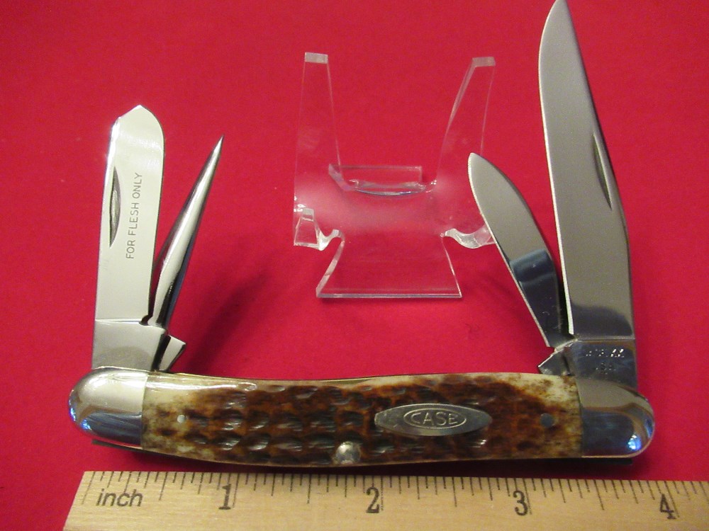 Case XX Brown Bone Stockman Pattern 64047P