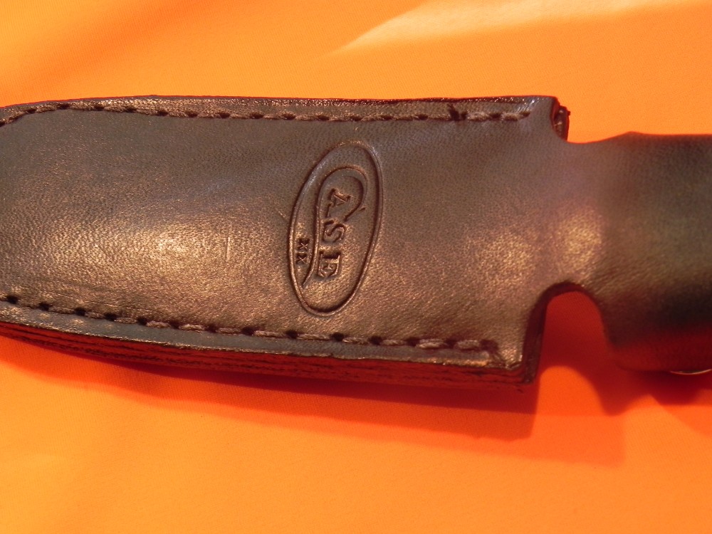 1990 Case xx Boot Knife/Hunt Knife (E77-4 1/2 SS) w Original Sheath w ...
