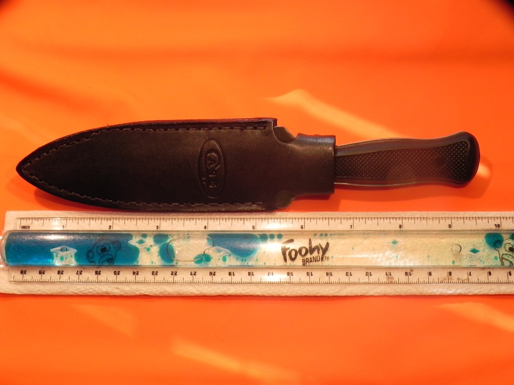 1990 Case xx Boot Knife/Hunt Knife (E77-4 1/2 SS) w Original Sheath w ...