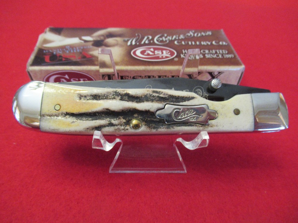 Case XX 2009 Vintage Stag Trapperlock Pattern # V5154L ss