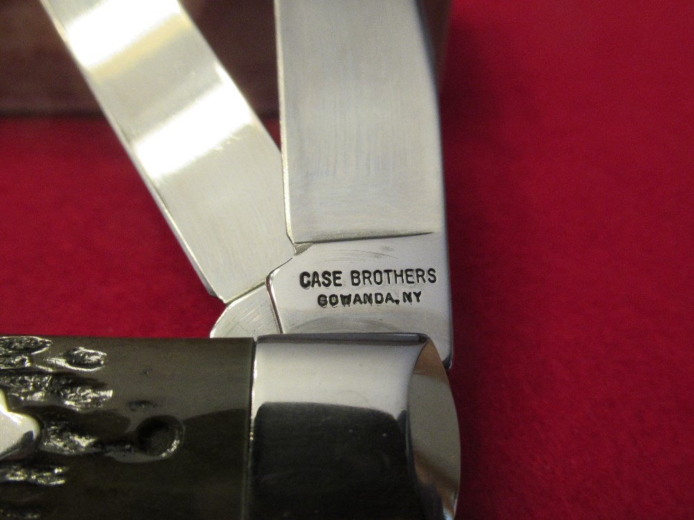 Case Classic ,Case Brothers Green Bone Trapper Pattern #6254 Gowanda ...