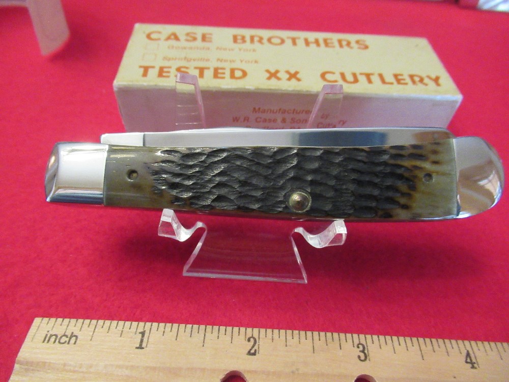 Case Classic ,Case Brothers Green Bone Trapper Pattern #6254 Gowanda ...