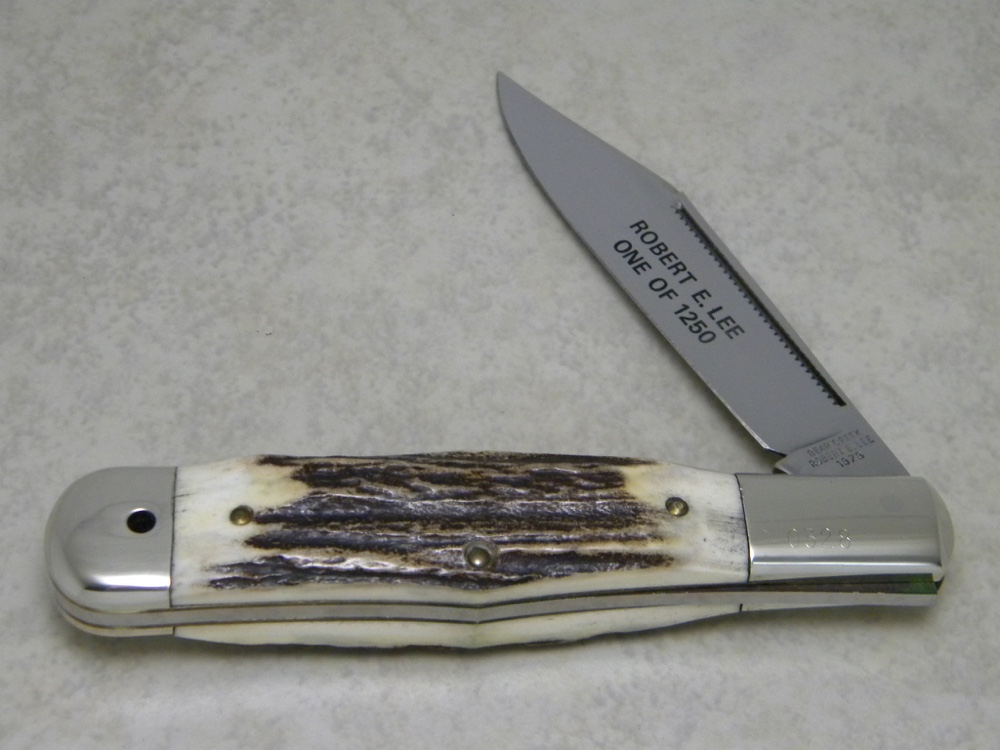 Bear Creek Taylor Cutlery Kingsport, Tenn. Stag Robert E Lee Coke ...