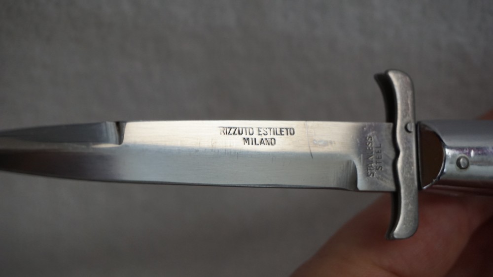 Vintage RIZZUTO ESTILETO MILANO Switchblade Knife