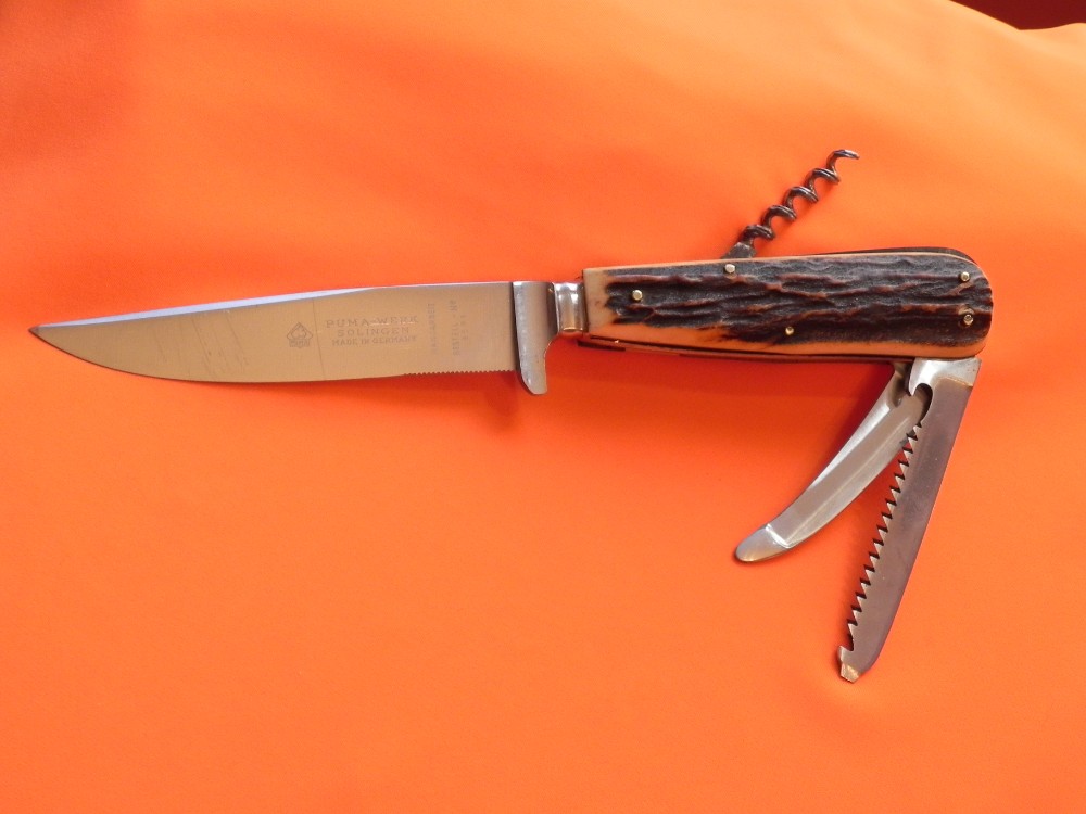 Early 60s PUMA Original Waidmesser Fur Schalenwild -Puma Werk, MDL ...