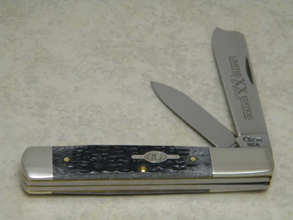 Case XX USA 2 Dot (1998) Gray Bone 62005 RAZ SS Limited Edition Razor ...