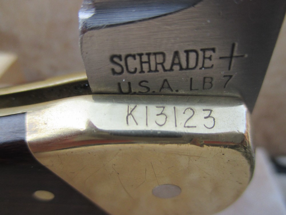 Schrade USA LB7 Lockback (four pin version)