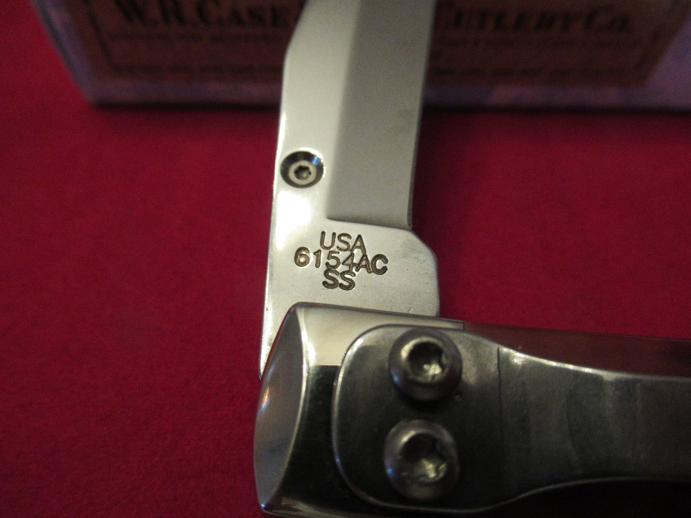 Case XX Kickstart Red Corn Cobb Jig Trapper Pattern # 6154AC SS