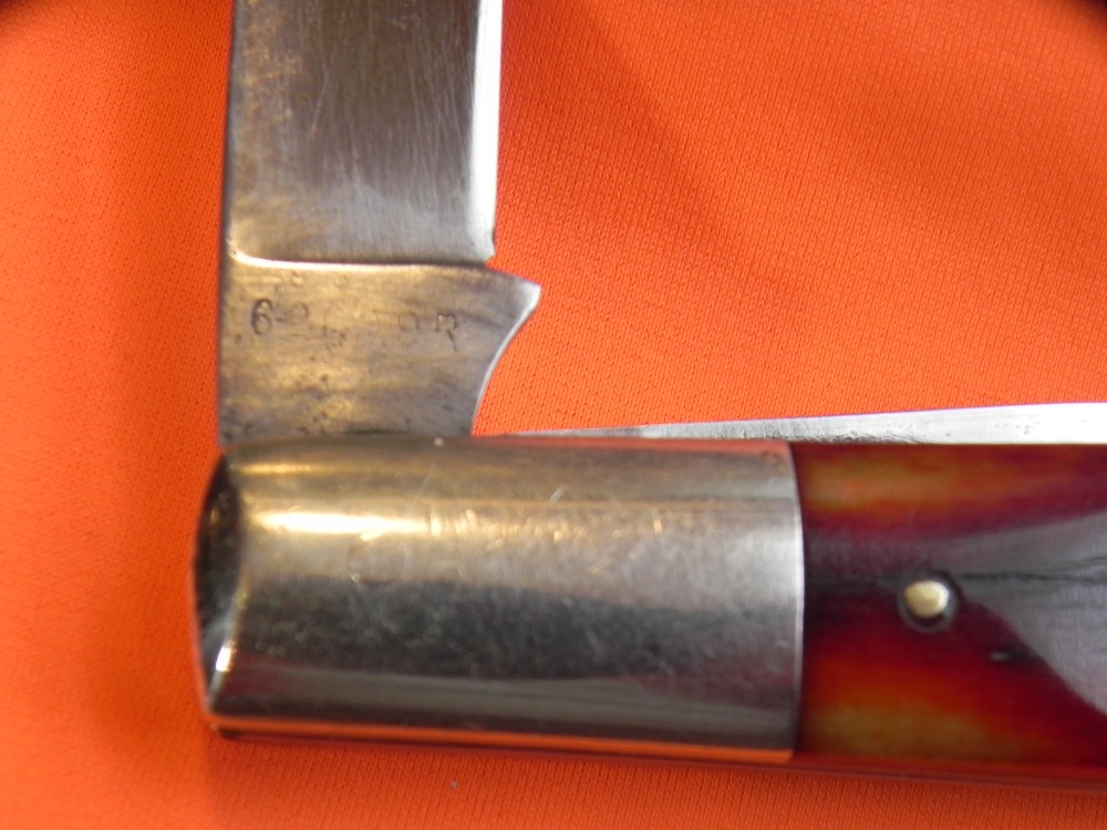 1965-69 Used Case xx One Arm Razor Barlow MDL 62009R Pocket Knife w ...