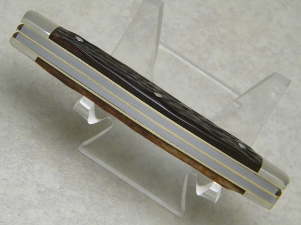 H. Boker & Co. Solingen Germany Tree Brand Bone Stockman Knife