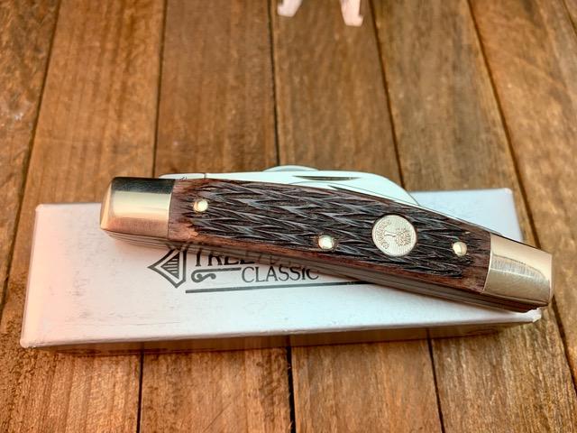 Buck 111 USA "The Classic" Aluminum Lockback Knife c.1980 - NIB