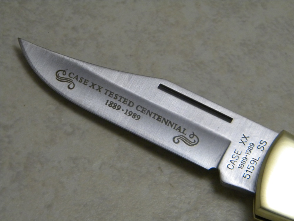Case XX USA Stag 5159L SS "Case XX Tested Centennial 1889-1989 ...