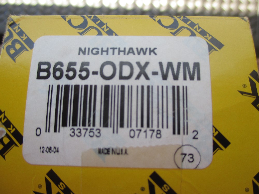 Buck 655 Nighthawk Fixed Blade Knife NIB