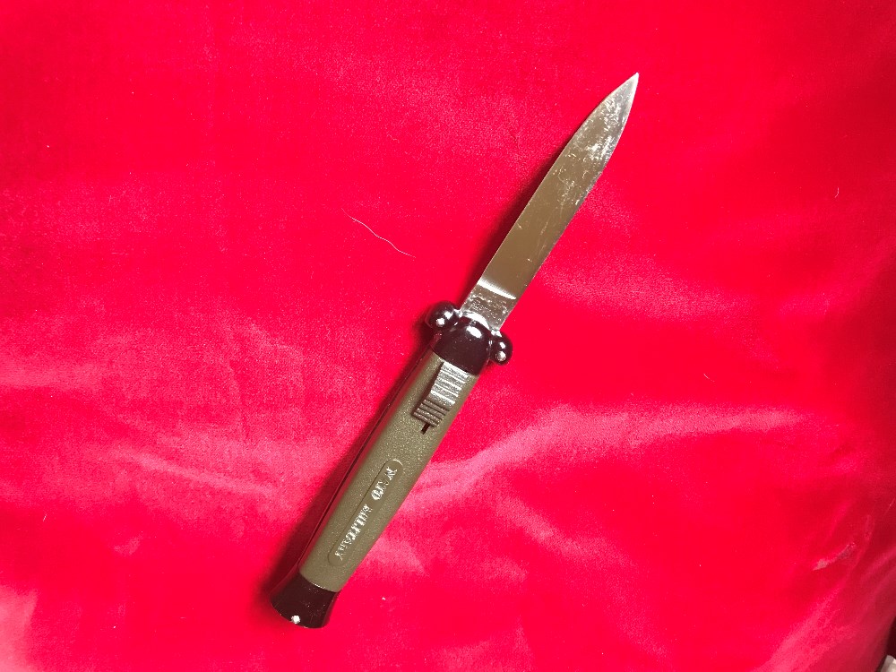 NATO Military Out The Front Automatic Knife