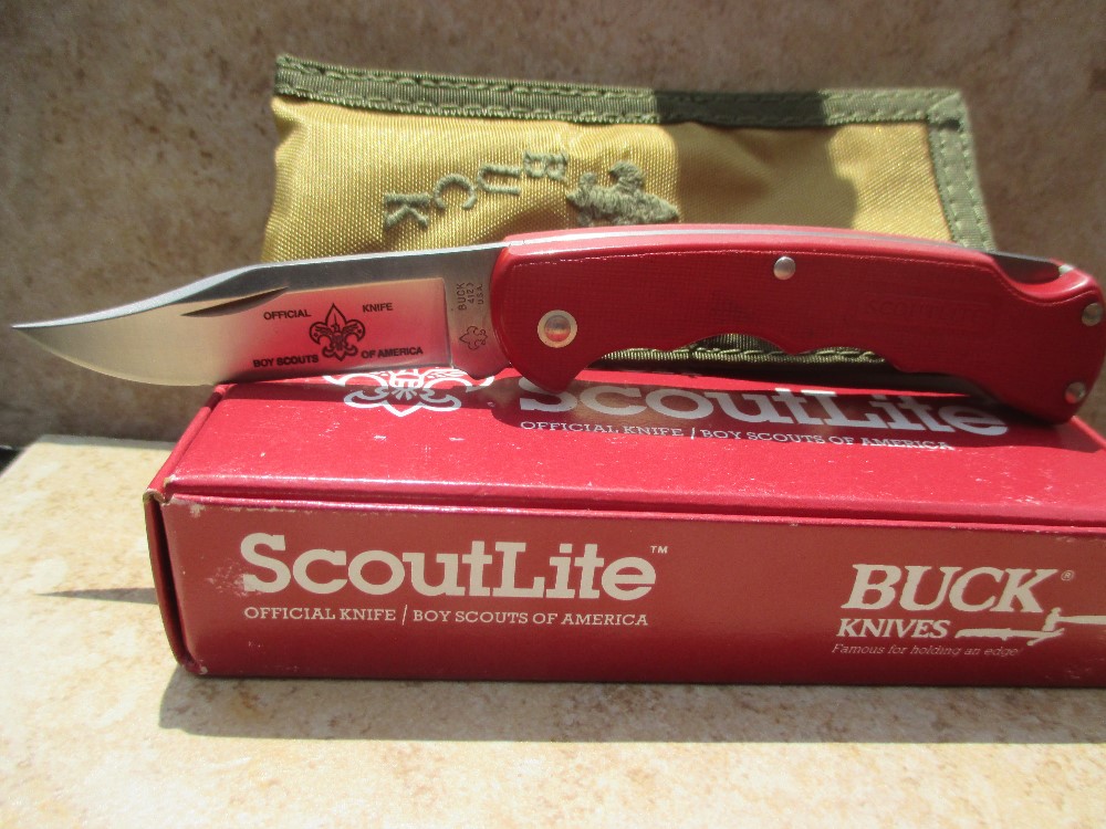 Buck ScoutLite Official Boy Scouts of America lockback knife