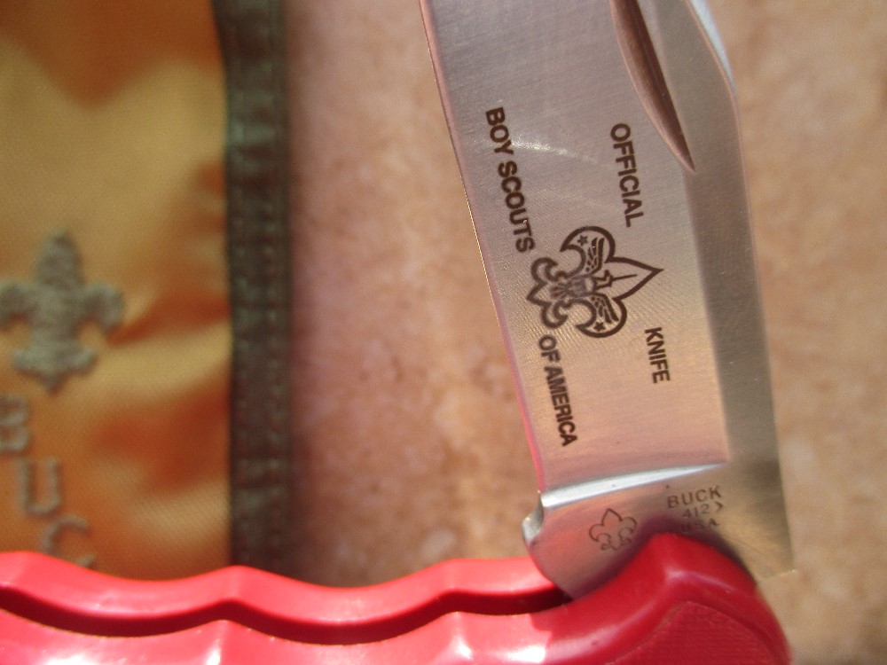 Buck ScoutLite Official Boy Scouts of America lockback knife