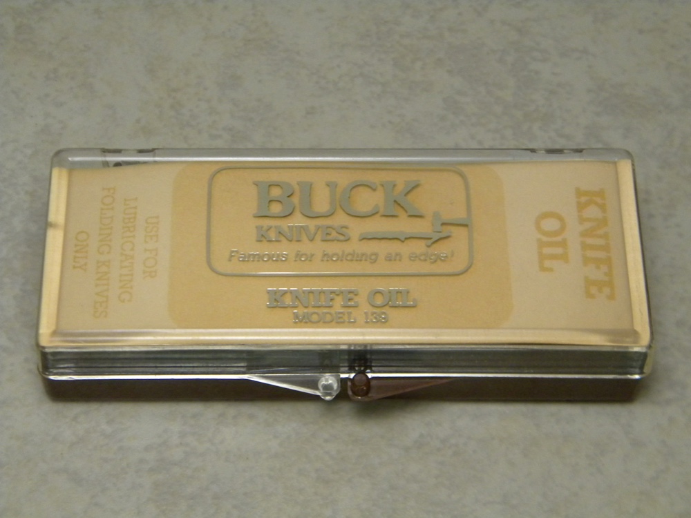 Buck USA Model 139 Knife Oil Kit c.1980's