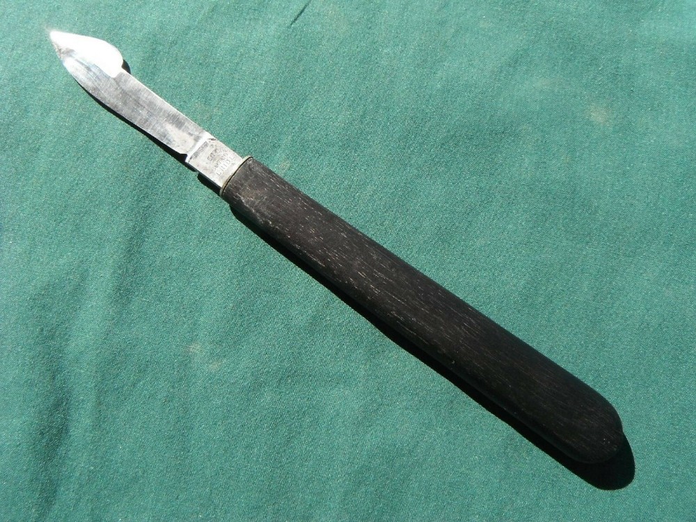 RARE Antique INK ERASER KNIFE, Made by MILLER BROTHERS Cut Co. Made in ...