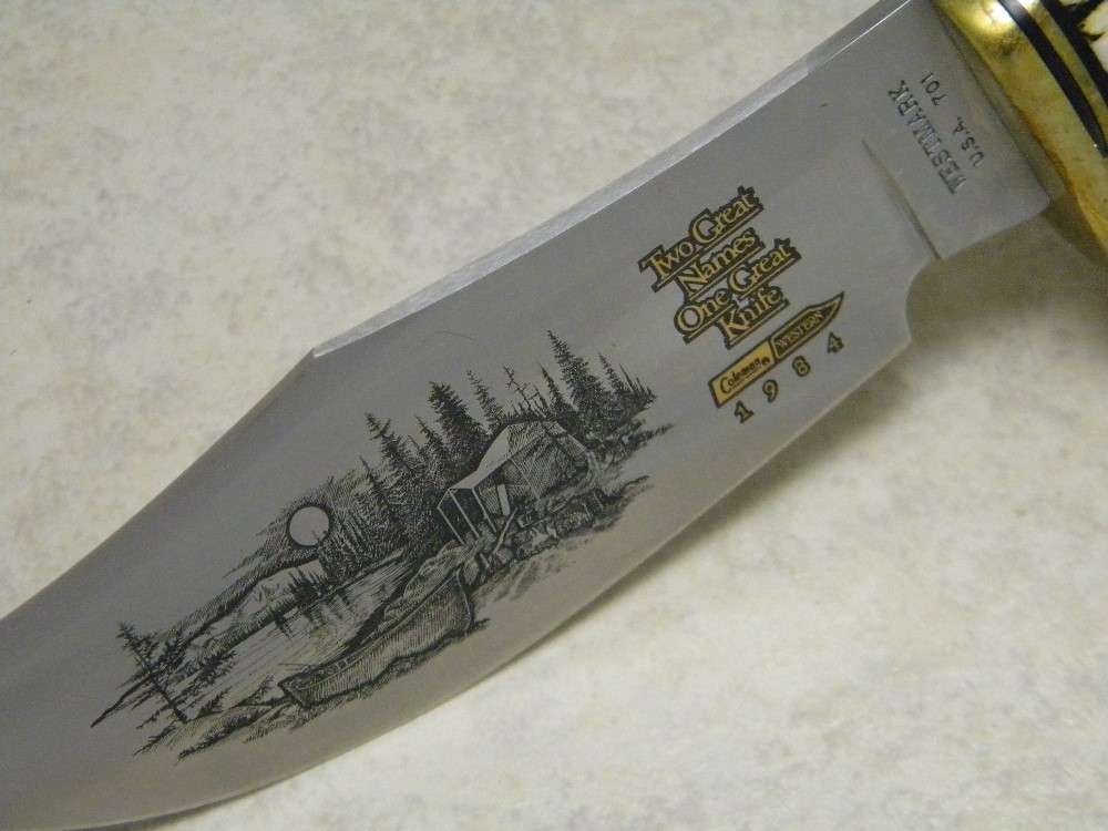 Westmark USA (Western-Coleman) 701 Stag Fixed Blade Camping/Hunting ...