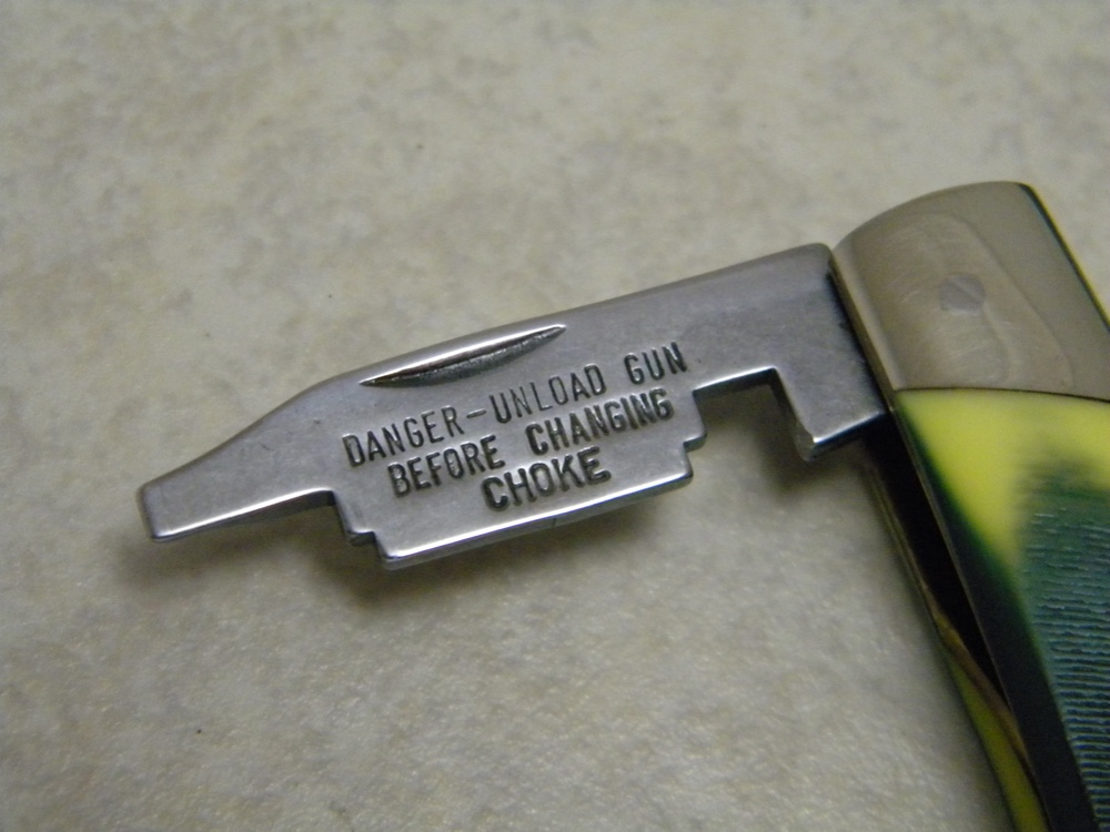 Remington Made in USA 9508 Green Saw Cut Delrin Upland Choke Blade ...