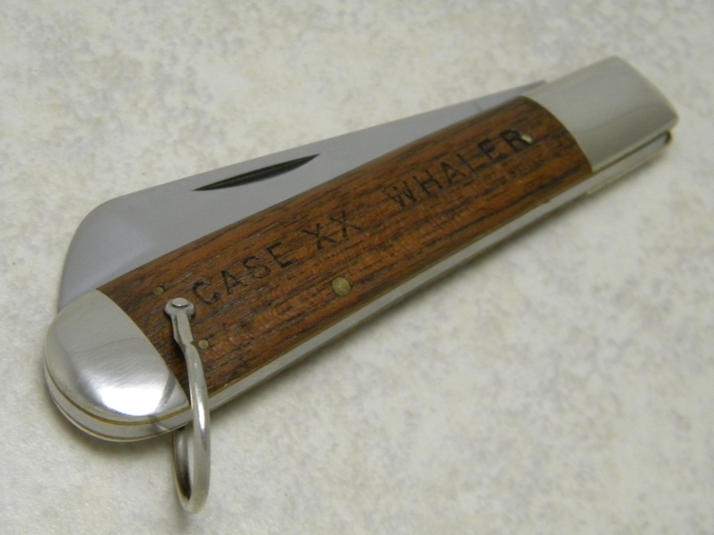 Case XX Stainless USA 8 Dot (1972) Wood 1199 SH R Case XX Whaler Knife