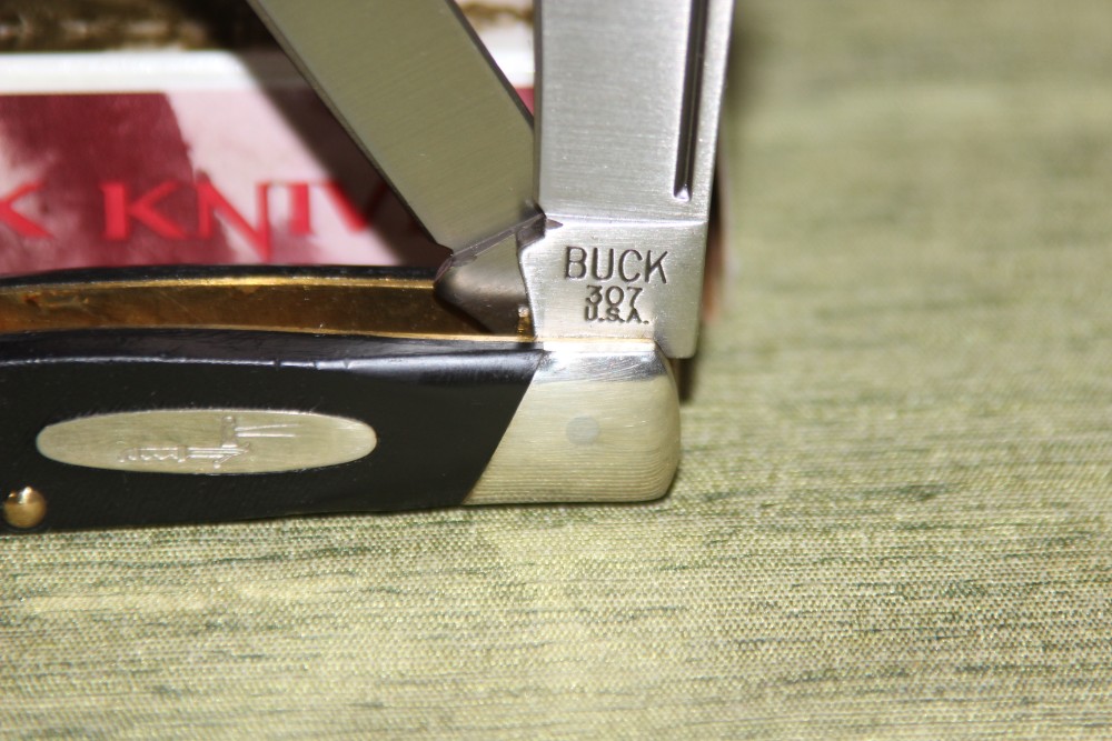 Vintage pre-1986 Buck model 307 Wrangler Large Stockman Knife NIB (#14)