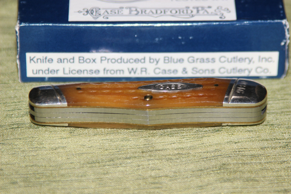 Vintage 1995 Case XX Classic 63046 3 Blade Bone Whitler knife serial ...