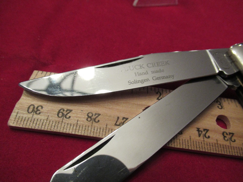 MARBLE'S-MSA CO. BONE HANDLED DALL DEWEESE CUSTOM HUNTER-W/TUBE SHEATH ...