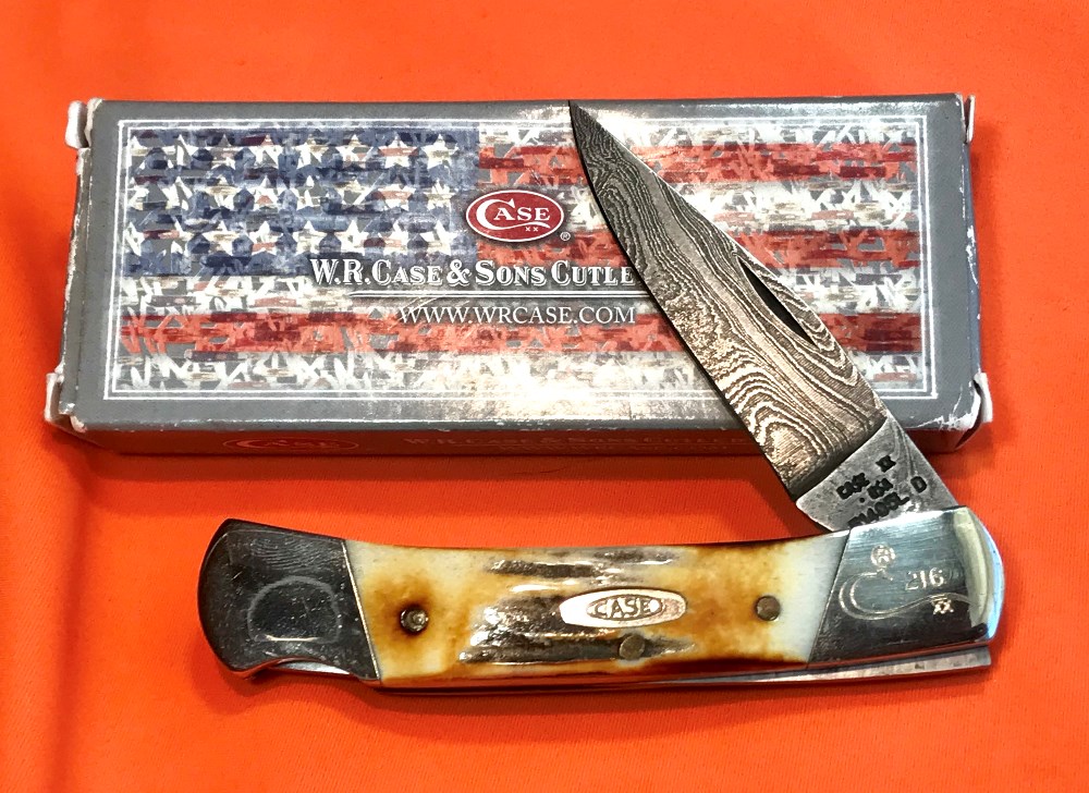 Case xx 1989 Lock Back Hunter Knife (51405 L D) -Great Stag Handles ...