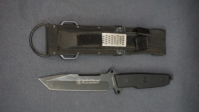 ++ SMITH & WESSON HOMELAND SECURITY 1ST PRODUCTION RUN TITANIUM STEEL ...